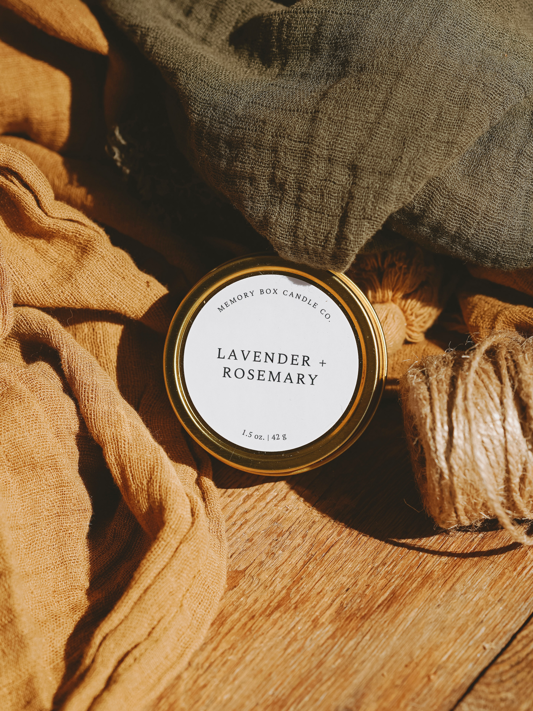 Mini Gold Candle Sampler Pack – Memory Box Candle Co.